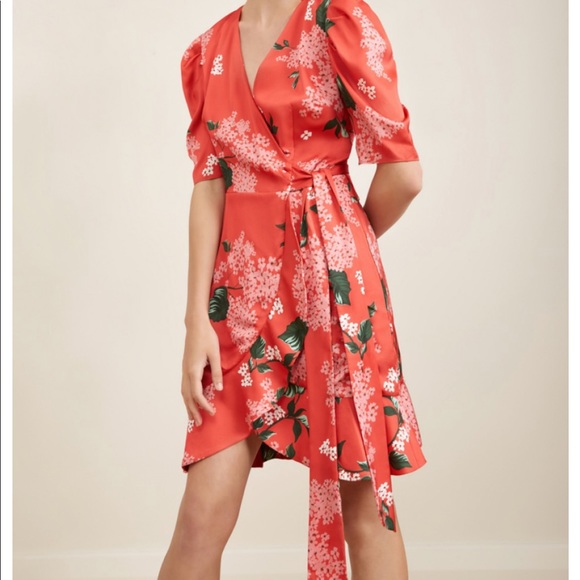 KEEPSAKE the Label | Dresses | Keepsake Floral Wrap Dress | Poshmark